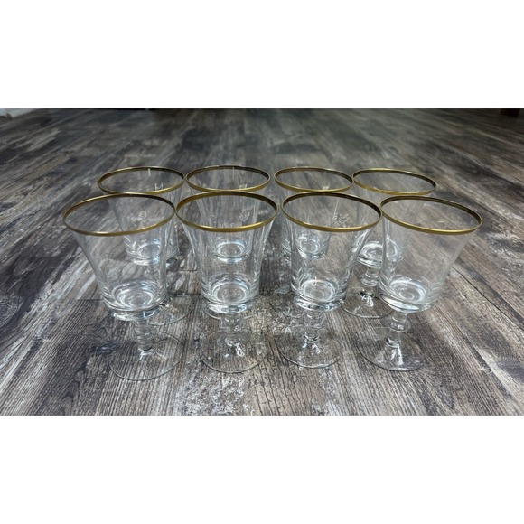 Gorham | Dining | Set Of 8 Gorham Crystal Wine Glasses Grandee ...